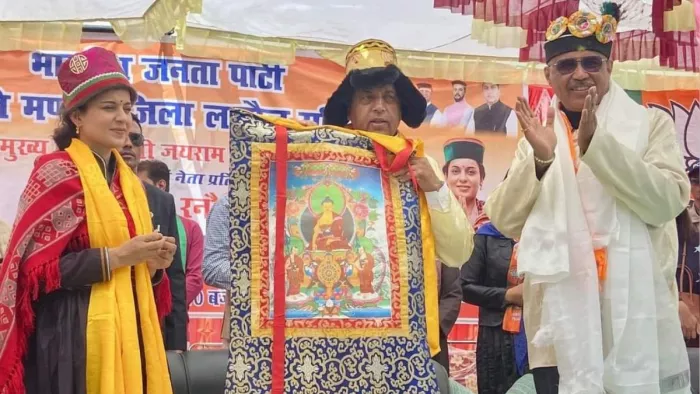 Himachal News: 'हार से घबराई कांग्रेस हिंसा पर उतरी...', काजा में BJP ...