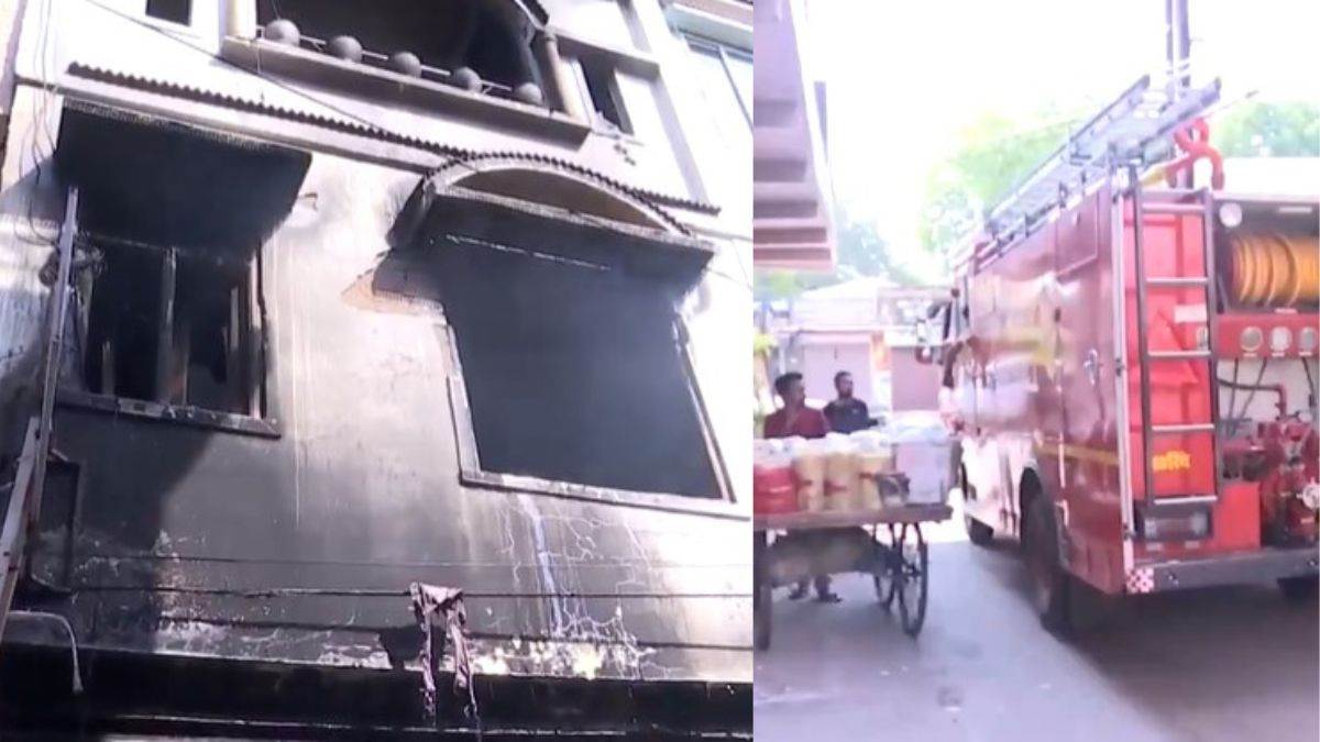 Gwalior News: तीन मंजिला घर में लगी भीषण आग, पिता के साथ जिंदा जलीं दो ...