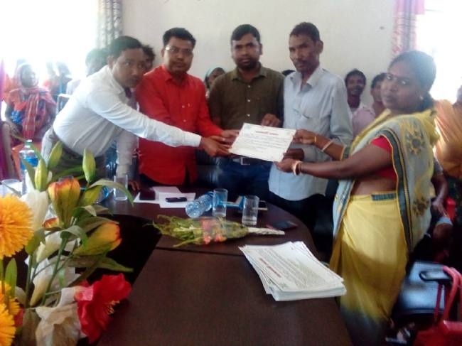 73 लाभुकों को मिला स्वीकृति पत्र