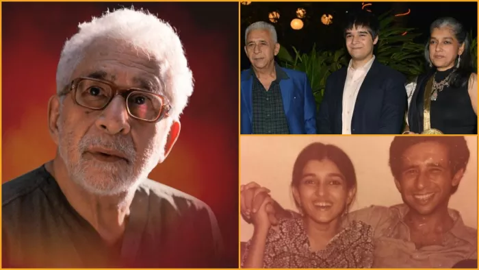 Naseeruddin Shah Family: एक्टिंग के खिलाफ थे पिता, पर फिल्मों में है ...