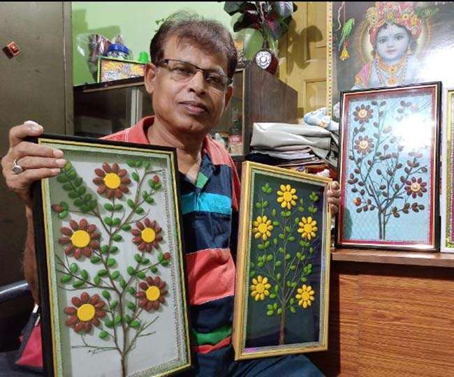 लॉकडाउन में बंद हुई दुकान तो बेकार पड़ी बीजों से बना डाली सुंदर ...