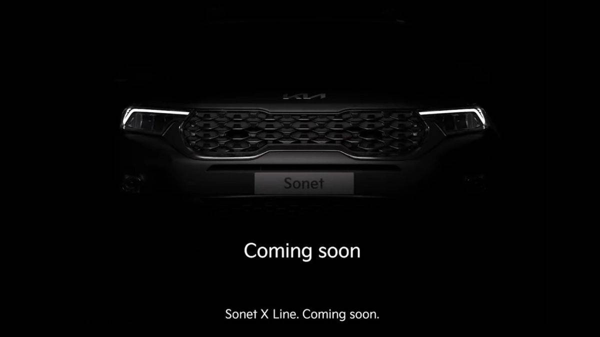Kia Sonet X Line का टीजर हुआ जारी, फ्रंट लुक के साथ जानें और क्या कुछ ...