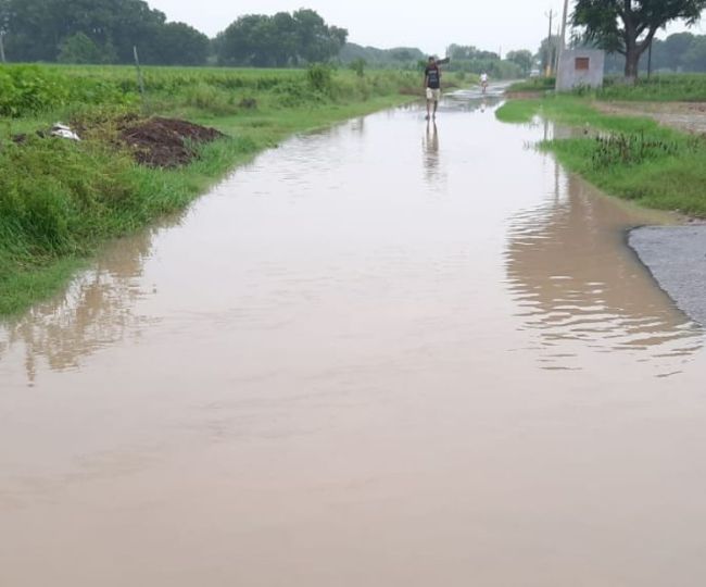 Meerut Weather Update: मेरठ में सुबह से झमाझम बारिश से मौसम सुहावना ...