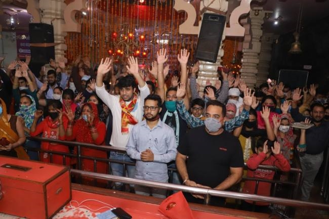 तीसरे नवरात्र पर मंदिरों में हुआ मां चंद्रघंटा का पूजन - Mother ...