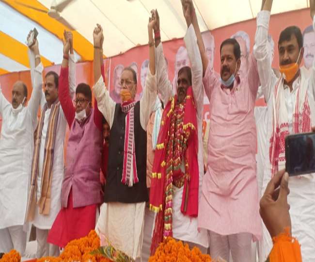 Bihar Muzaffarpur Election 2020 राधामोहन सिंह बोले कांग्रेस राज में