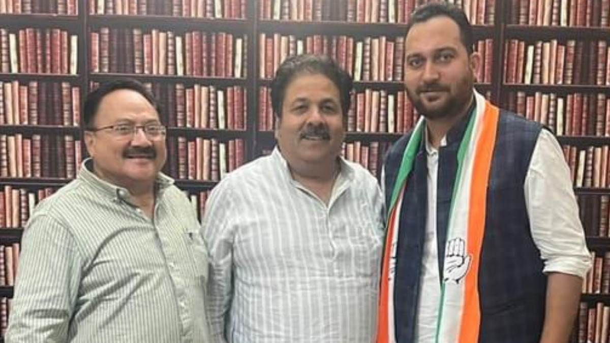 Ashish Sharma: हमीरपुर के आशीष शर्मा ने थामा कांग्रेस का हाथ, राजेंद्र ...