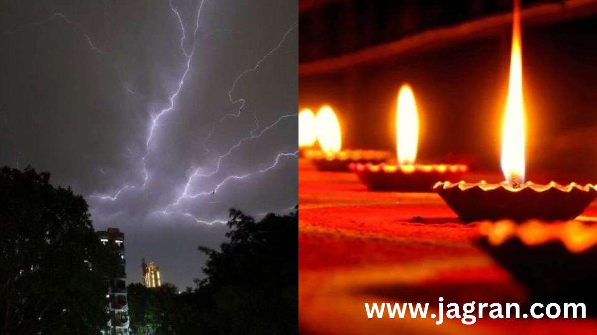 Deepawali 2022 : इंद्रदेव ने भी दीपावली पर गड़ाई नजर, बादलों की ...