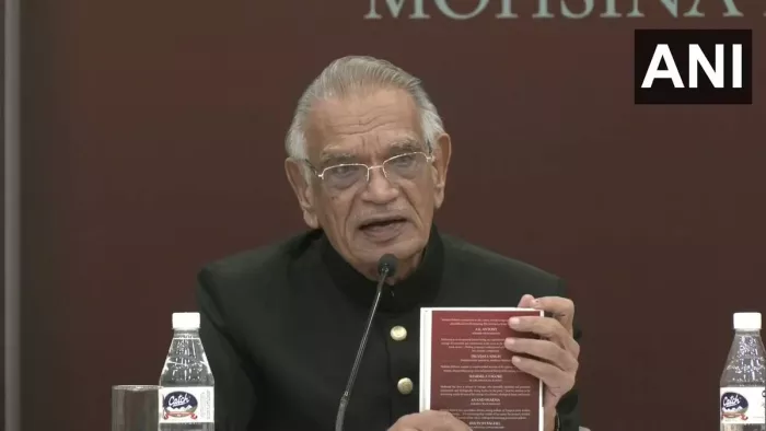 'श्रीकृष्‍ण ने अर्जुन को जिहाद सिखाया...' शिवराज पाटिल का विवादित बयान ...