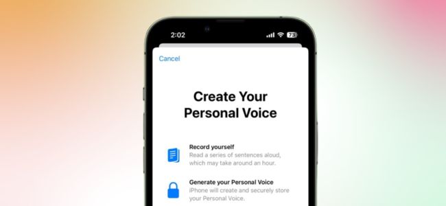 iPhone में Personal Voice फीचर सेट करने के लिए फॉलो करें ये स्टेप्स ...