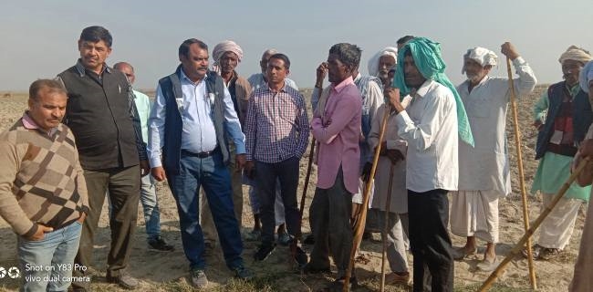 खादर की भूमि पर भू-माफिया का कब्जा