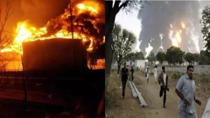 Jaipur Fire: 2009 में भी ऑयल डिपो में लगी थी भीषण आग, 50 मीटर तक उठीं ...