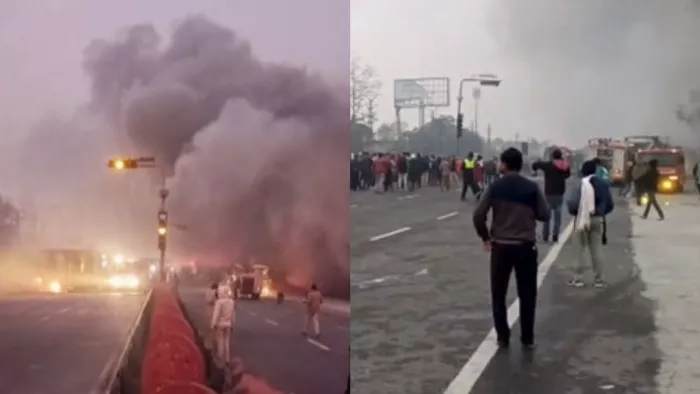 Jaipur Fire: जयपुर में गैस टैंकर फटने से आठ लोग जिंदा जले, 35 झुलसे ...