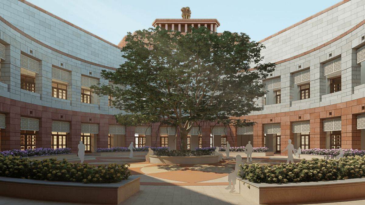 New Parliament Building Pics: अंदर से ऐसे दिखता है नया संसद भवन, देखें ...