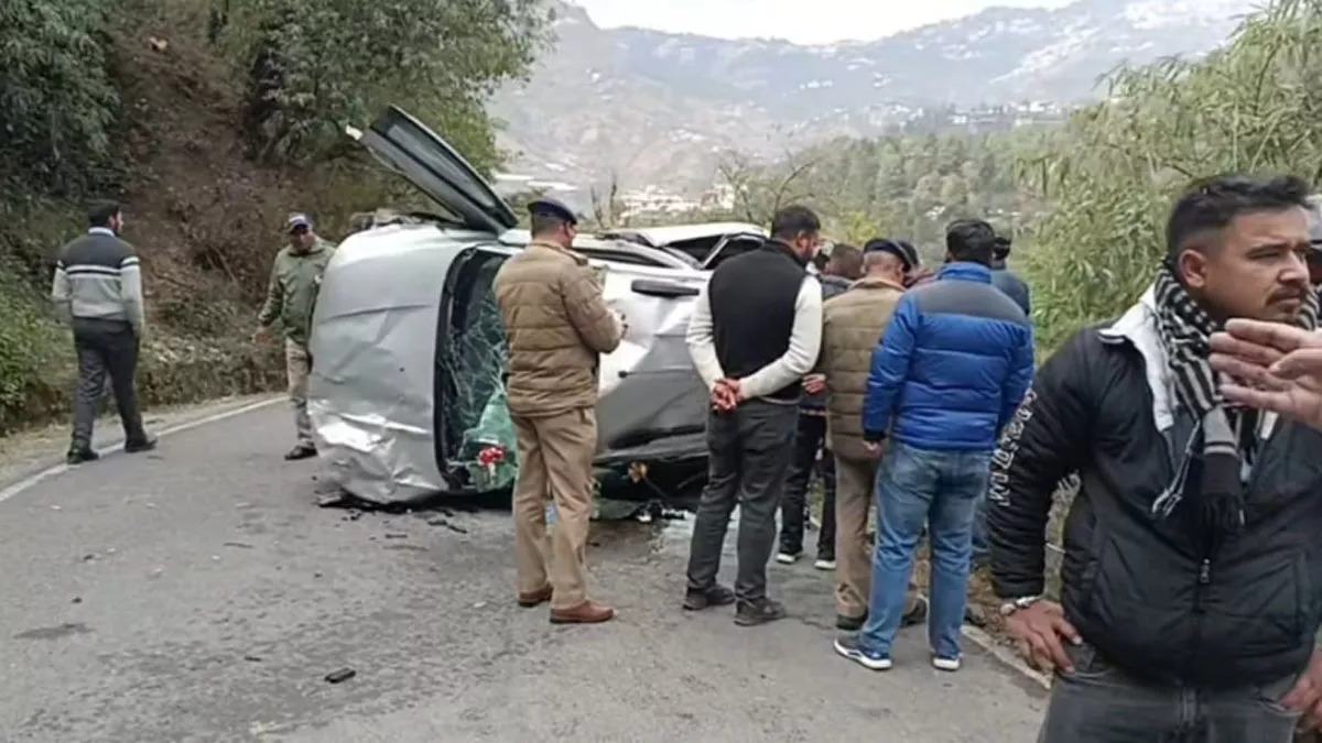 Mussoorie Accident: मसूरी-देहरादून मार्ग पर कार हादसे की शिकार, एक मौत - Car accident in ...