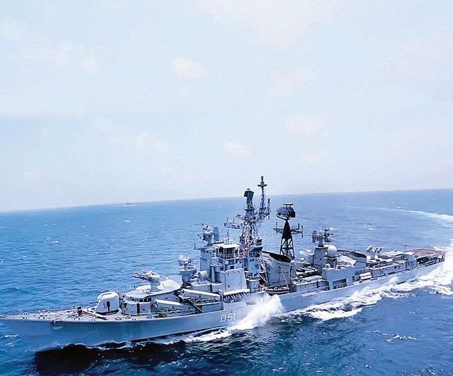 भारतीय नौसेना का पहला विध्वंसक पोत आइएनएस राजपूत होगा आज रिटायर ...