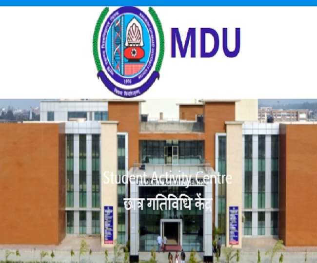 MDU Result 2021 यूजी पीजी के नतीजे महर्षि दयानंद विश्वविद्यालय ने घोषित ...
