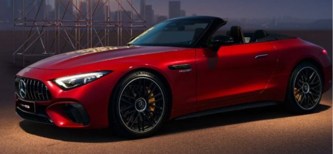 Mercedes-AMG SL 55 Roadster से 22 जून को उठेगा पर्दा, जानिए कितनी खास ...