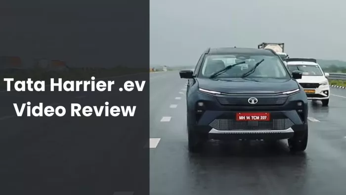 Tata Harrier EV Video Review: कैसी है टाटा की नई इलेक्‍ट्रिक एसयूवी ...