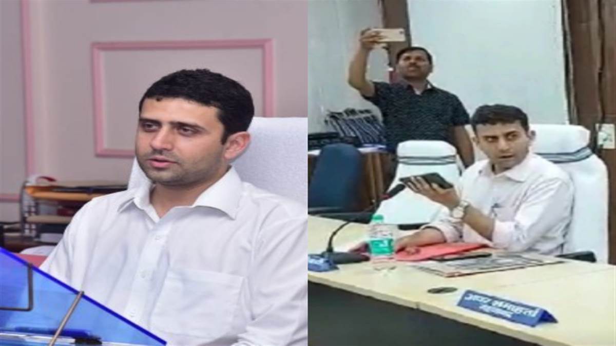 फिर चर्चा में आए जहानाबाद के डीएम रिची पांडेय, कहा- नहीं चलेगा टी शर्ट ...