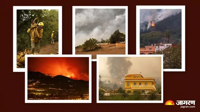 Spain Fire: स्पेन के पर्यटक द्वीप टेनेरिफ के जंगल में जानबूझकर लगाई गई ...