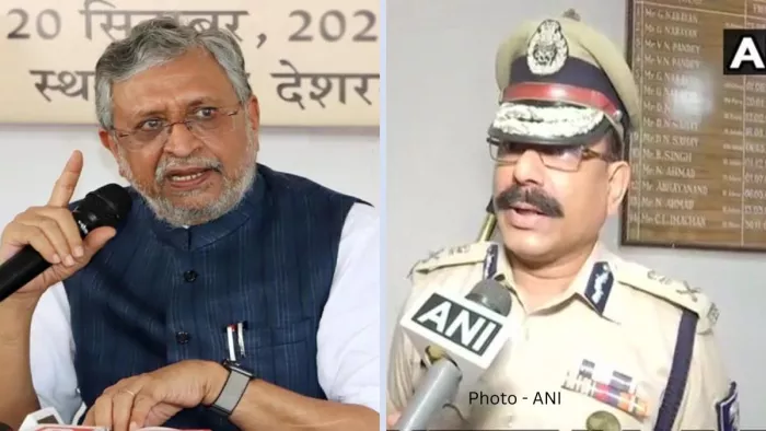 सुशील मोदी ने बिहार के डीजीपी से पूछे पांच तीखे सवाल, दूसरे वाले पर ...