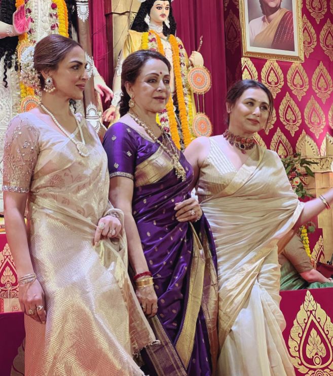Durga Puja 2023: रानी मुखर्जी से कियारा आडवाणी तक, सज-धजकर दुर्गा पूजा ...