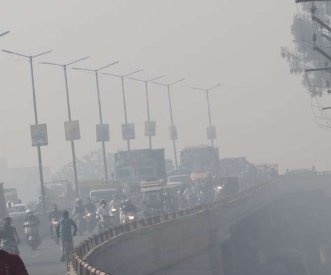Weather and Pollution Update : तापमान में गिरावट के साथ बढ़ी ठंड ...