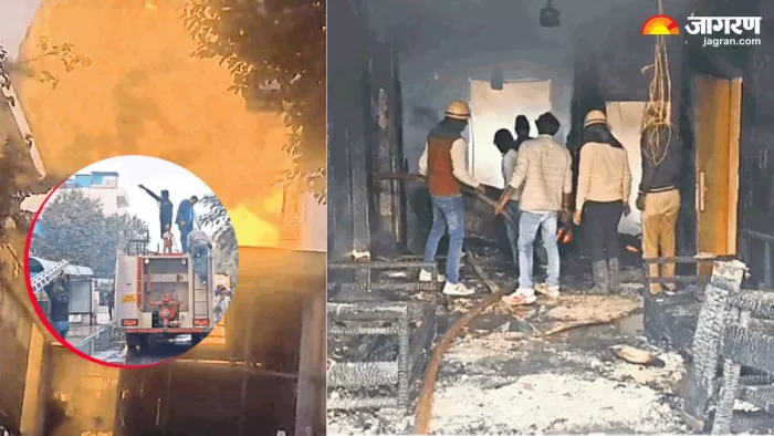 अंकल भाई-बहन फंसे हैं', रोहतक के ओमैक्स सिटी में चार सिलेंडर व एसी ...