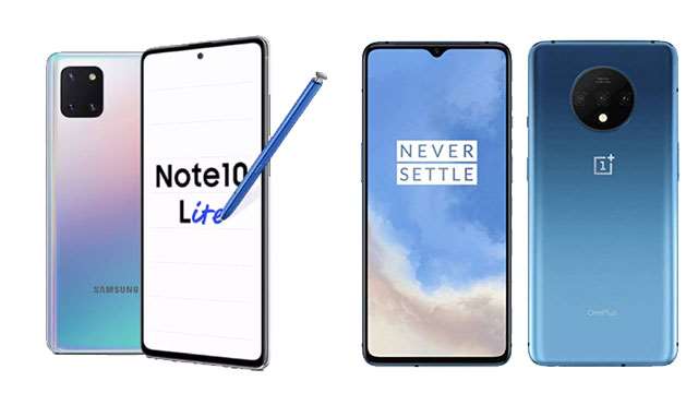 Samsung Galaxy Note 10 Lite Vs OnePlus 7T: कैमरा और परफॉर्मेंस के मामले ...
