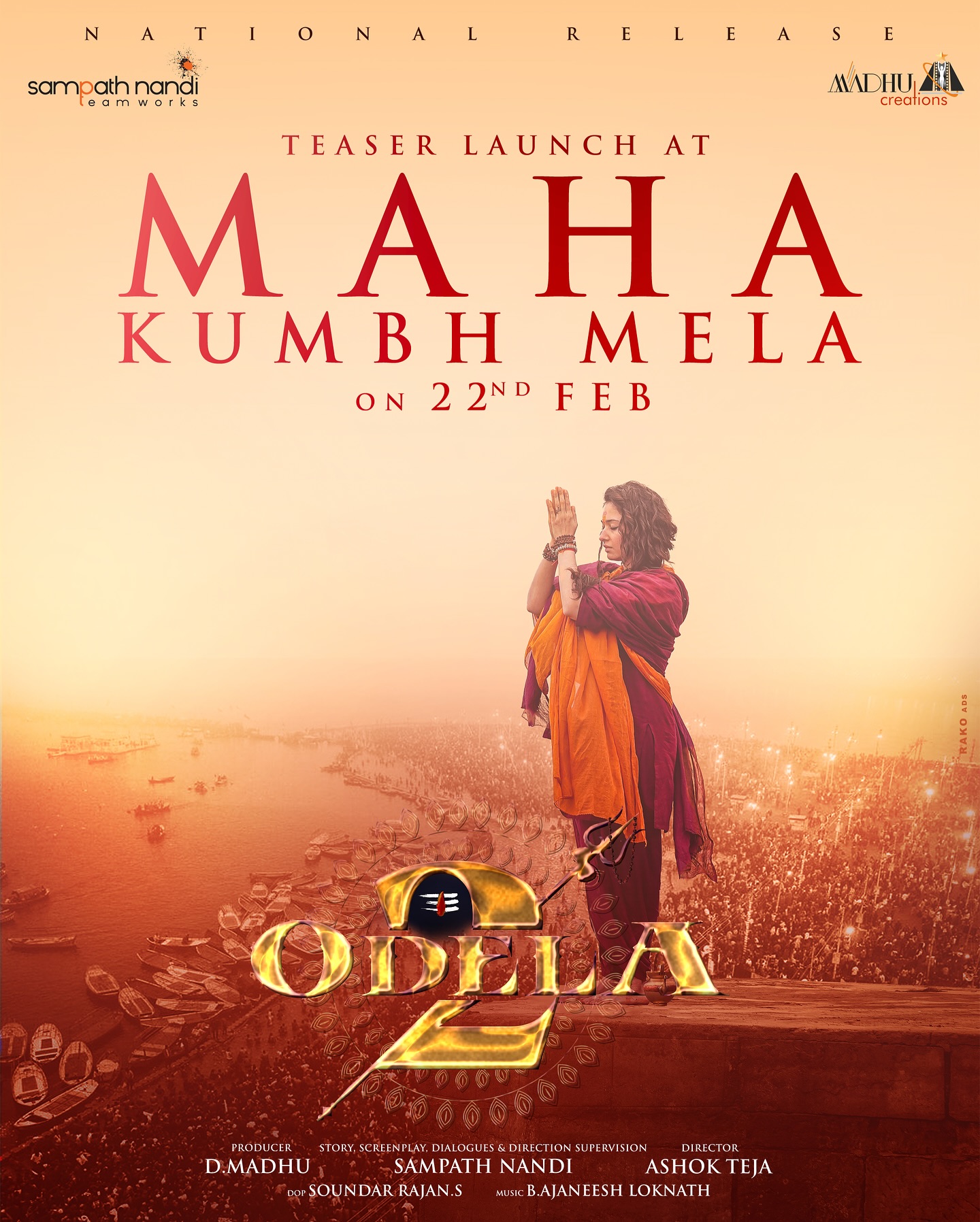 Odela 2 Teaser: बुराई का सफाया करने निकली तमन्ना भाटिया, 'ओडेला 2' का ...