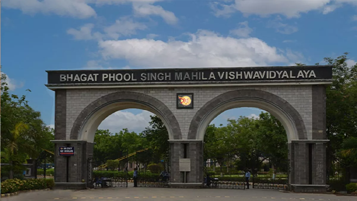 BPSMV Sonipat Recruitment 2024: हरियाणा भगत फूल सिंह महिला ...