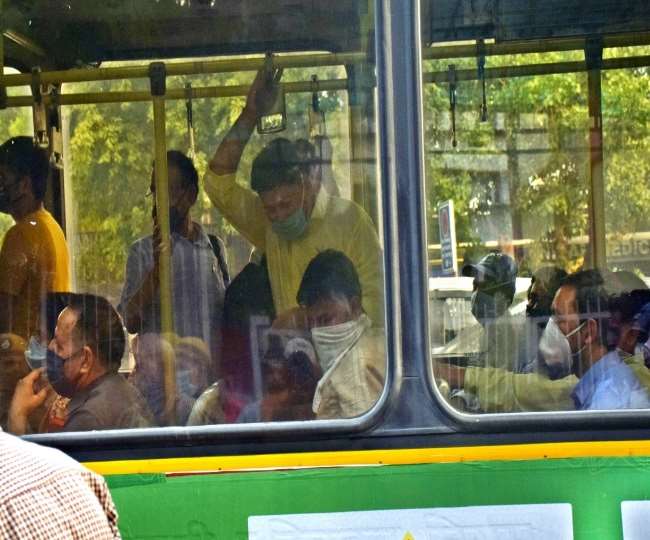 Delhi Lockdown 4.0: रोजाना बढ़ रही दिल्ली की बसों में सफर करने वाले यात्रियों की संख्या - Delhi ...