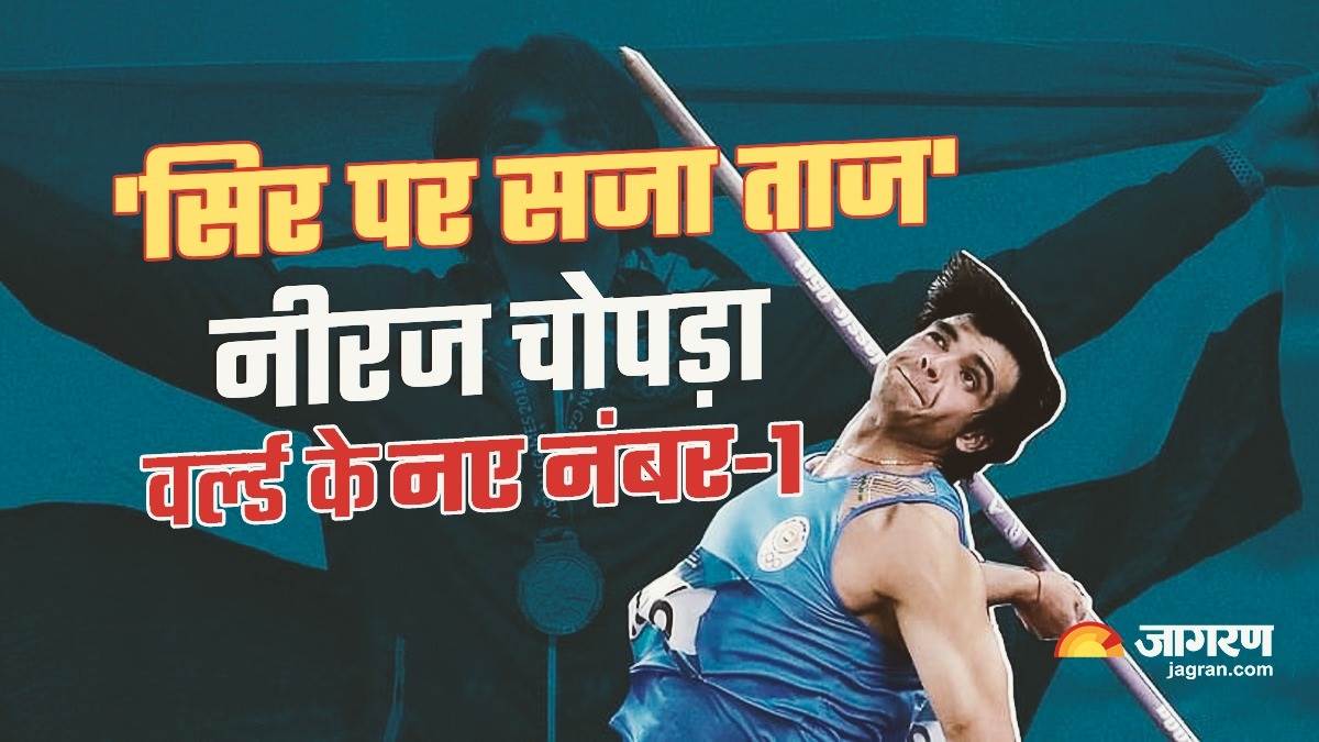 Neeraj Chopra ने रचा इतिहास, करियर की सर्वश्रेष्ठ रैंकिंग हासिल करते ... Neeraj Chopra ने रचा इतिहास, करियर की सर्वश्रेष्ठ रैंकिंग हासिल करते ...