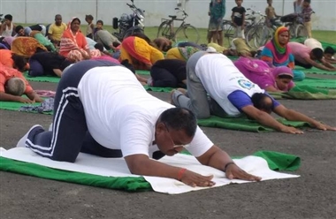 निरोग रहने का महत्वपूर्ण साधन है योग