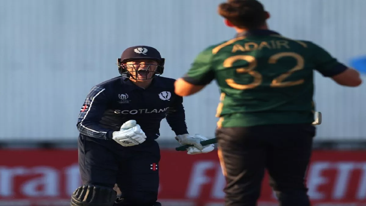 WC Qualifiers: जानें कौन हैं Michael Leask, जिन्होंने अंतिम बॉल पर पलटा ...