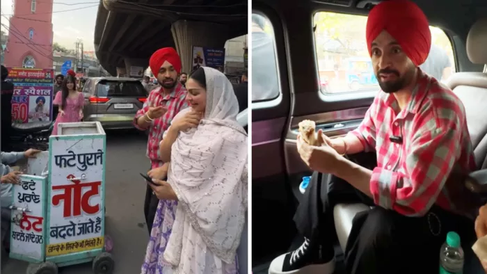 Diljit Dosanjh in Ludhiana: शहर घूमे, चखा चने-कुलचे का स्वाद ...