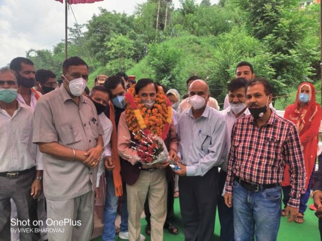 1.48 करोड़ से बना सराली पुल जनता के हवाले - MLA Bikram Singh Jaryal ...