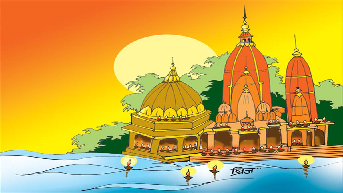 दीपावली विशेष में सैर काशी के पंचगंगा घाट पर आस्था के आकाशदीपों के बीच ...