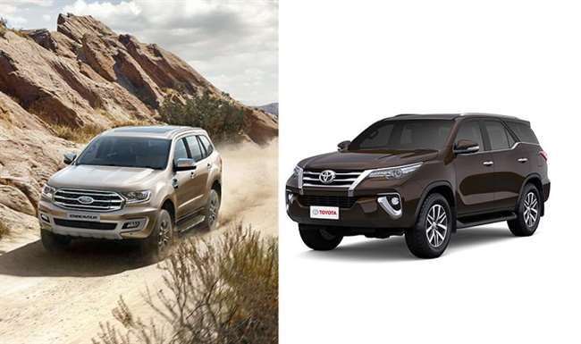 Toyota Fortuner vs Ford Endeavour Best Powerful SUV in India