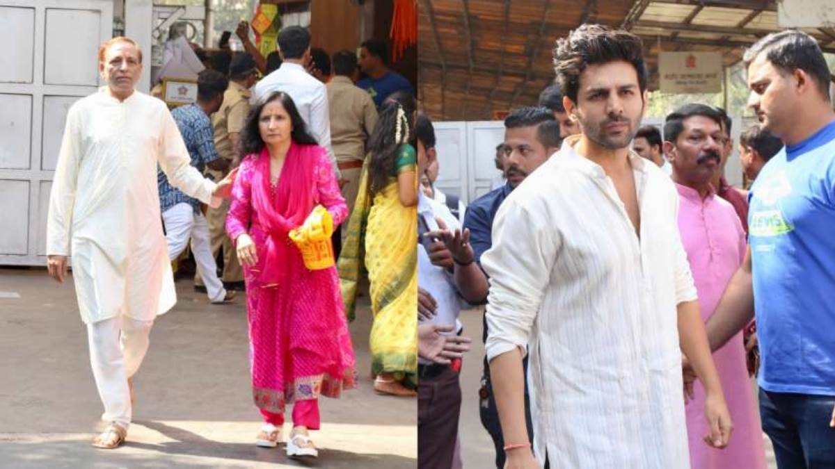 Kartik Aaryan: जन्मदिन के मौके पर सिद्धिविनायक मंदिर पहुंचे कार्तिक ...