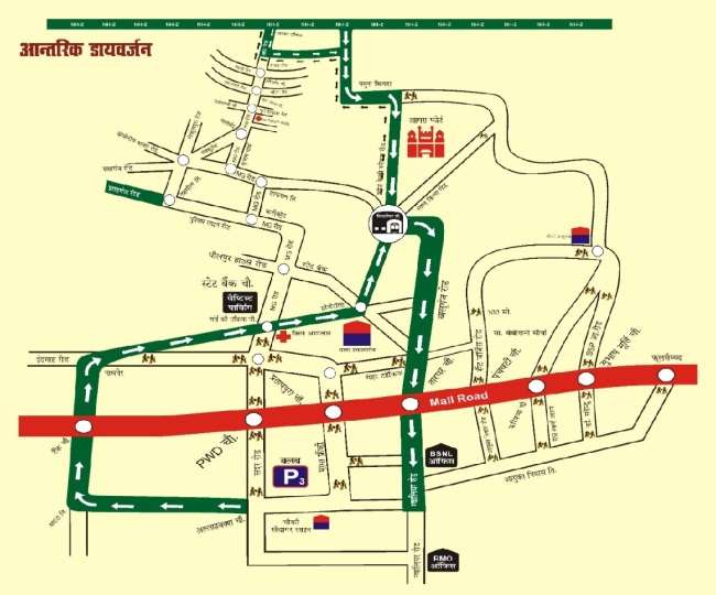 TrumpVisitIndia आज 2 बजे से पहले ही निपटा लें जरूरी काम रूट रहेगा ...