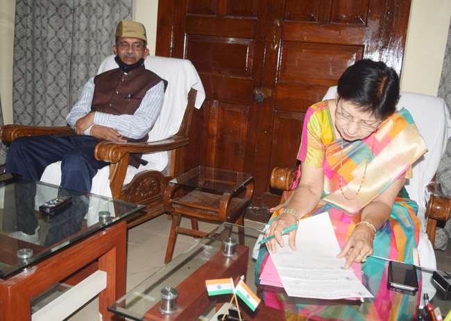 टीएमबीयू की कुलपति प्रो. नीलिमा गुप्ता ने लिया मुंगेर विश्वविद्यालय का ...