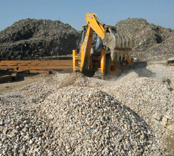 लोहिया नगर में कचरा निस्तारण प्लांट का निर्माण फिर शुरू - Construction ...