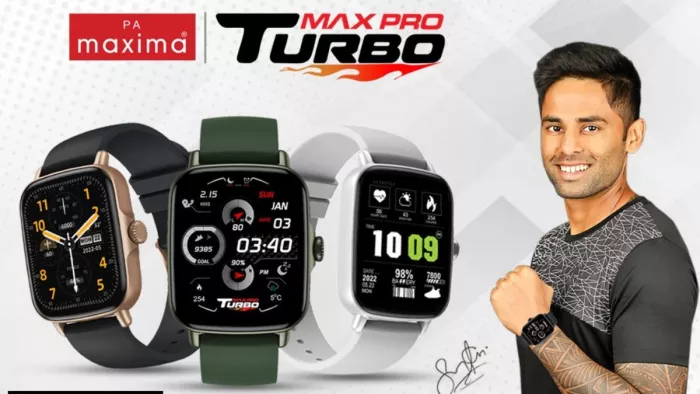 Maxima Max Pro Turbo स्मार्टवॉच भारत में लॉन्च, मिलेंगे एक्टिव ...