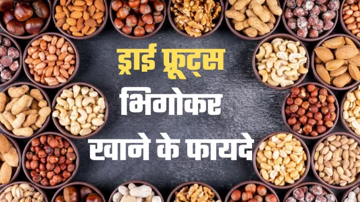 खाली पेट भीगे हुए ड्राई फ्रूट्स खाने के हैं ढेरों फायदे, पाचन बेहतर ...