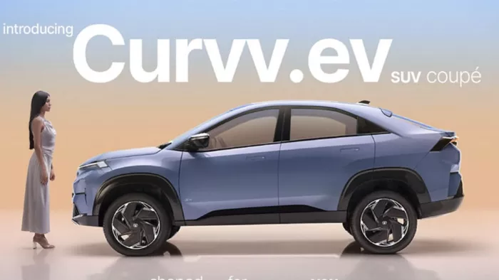 Tata Curvv EV की रेंज और बैटरी पैक डिटेल्स आई सामने, 10 मिनट की ...