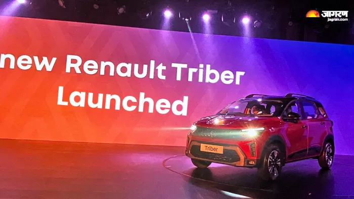 लॉन्‍च हो गई नई Renault Triber, नए Logo के साथ हुए कई बदलाव, जानें ...