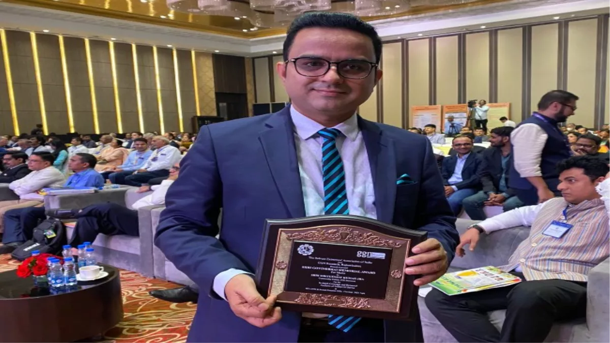 दुनियाभर में बिजनेस जर्नलिज्म में छा गए बिहार के मृत्युंजय झा, मिला बड़ा पुरस्कार - Mrityunjay ...