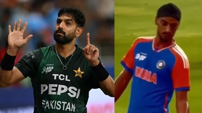 IND vs PAK: Arshdeep Singh का रिएक्शन खूब हो रहा वायरल, Haris Rauf के 6 ...