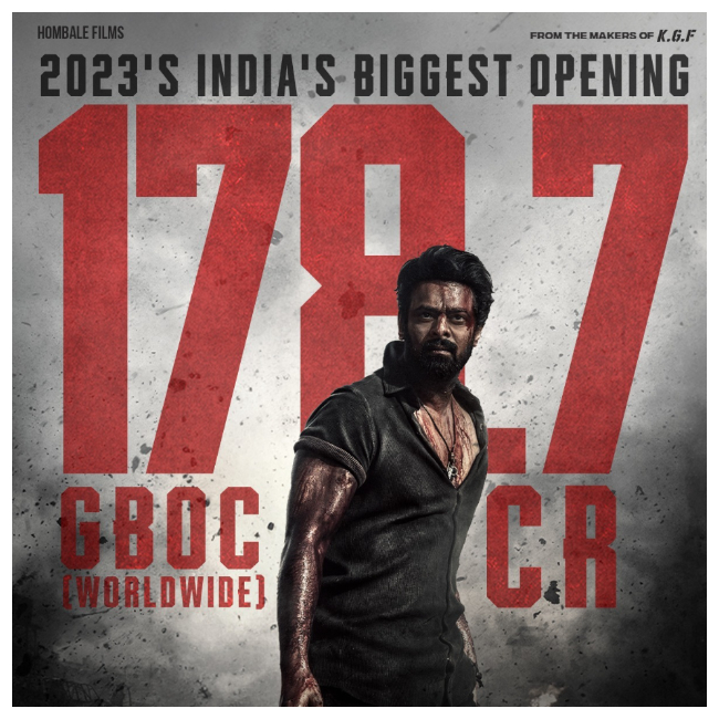 Salaar Worldwide Collection: 'सालार' पर हुई नोटों की बारिश, ऐतिहासिक ...